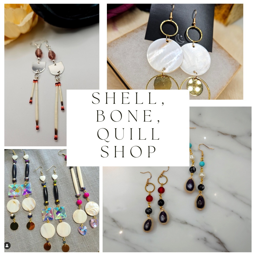 Shell, Bone and Quill Shop – Anishinaabe Girl Designs